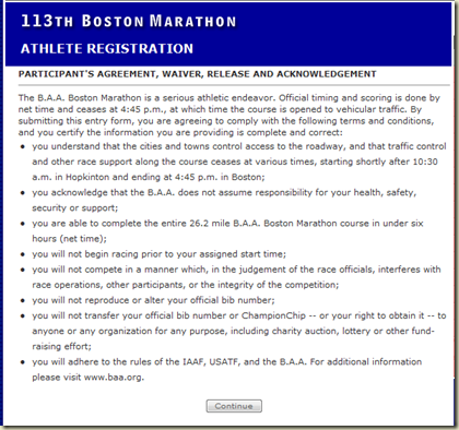 Boston Marathon…registration complete | DC Rainmaker