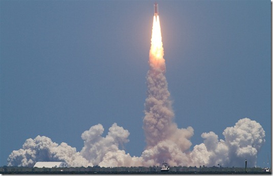 Checkin’ out a Space Shuttle launch | DC Rainmaker