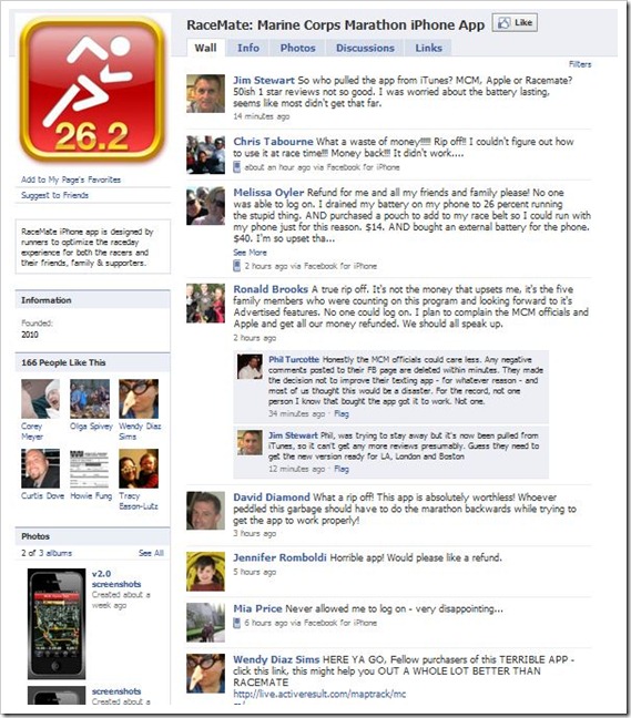 How to learn from the Marine Corps Marathon App Fiasco Failboat | DC ...