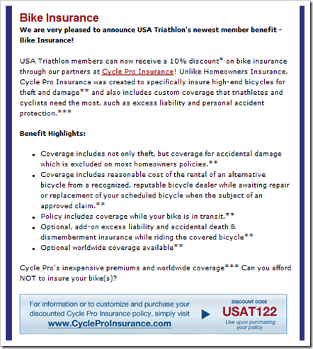 A look at USAT’s newly promoted CyclePro bike insurance | DC Rainmaker
