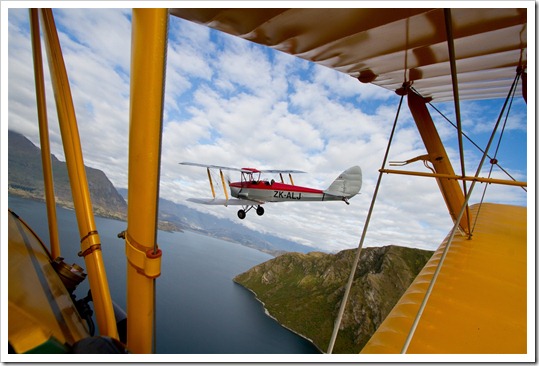 New Zealand Part III: Open cockpit vintage biplane flights, and ...