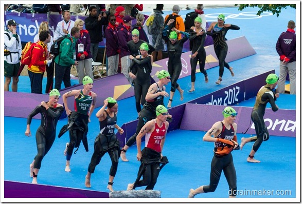 My Spectator Report: London 2012 Olympics – Women’s Triathlon | DC ...