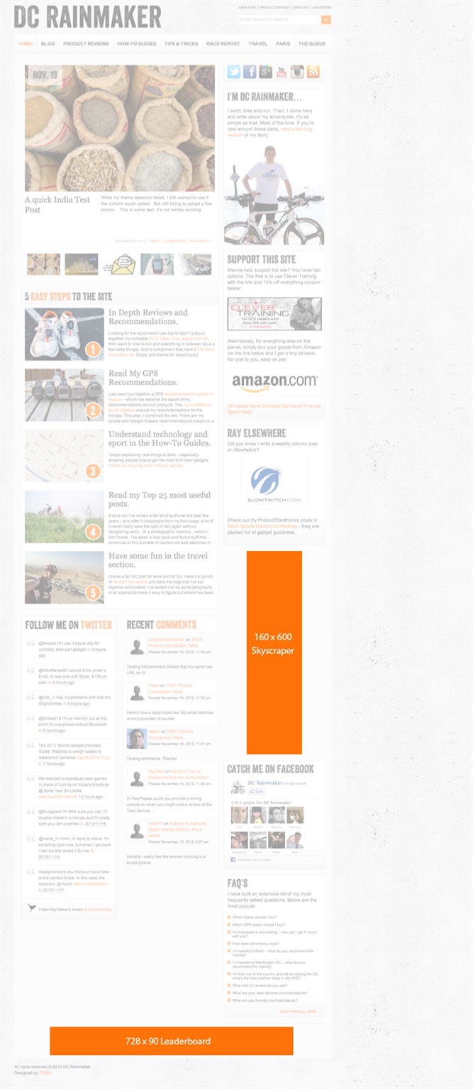 Ad Blocks – Home Page (main home page) | DC Rainmaker