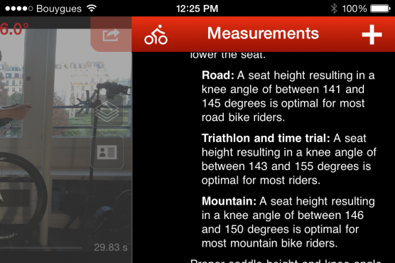 Automated Bike Fit Measurement App Review: Bike Fast Fit | DC Rainmaker
