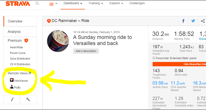 App du Jour: StravistiX plugin for Strava | DC Rainmaker