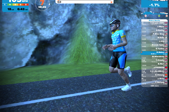 Hands-on: Zwift and their upcoming running mode | DC Rainmaker