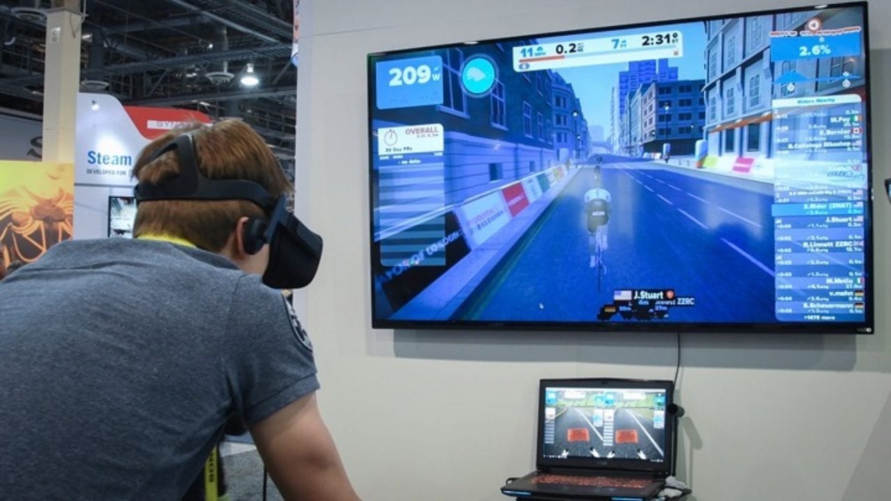 Early Look: Zwift in VR! | DC Rainmaker