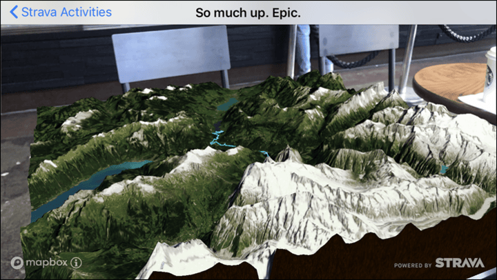 Strava in Augmented Reality: Here's how it works