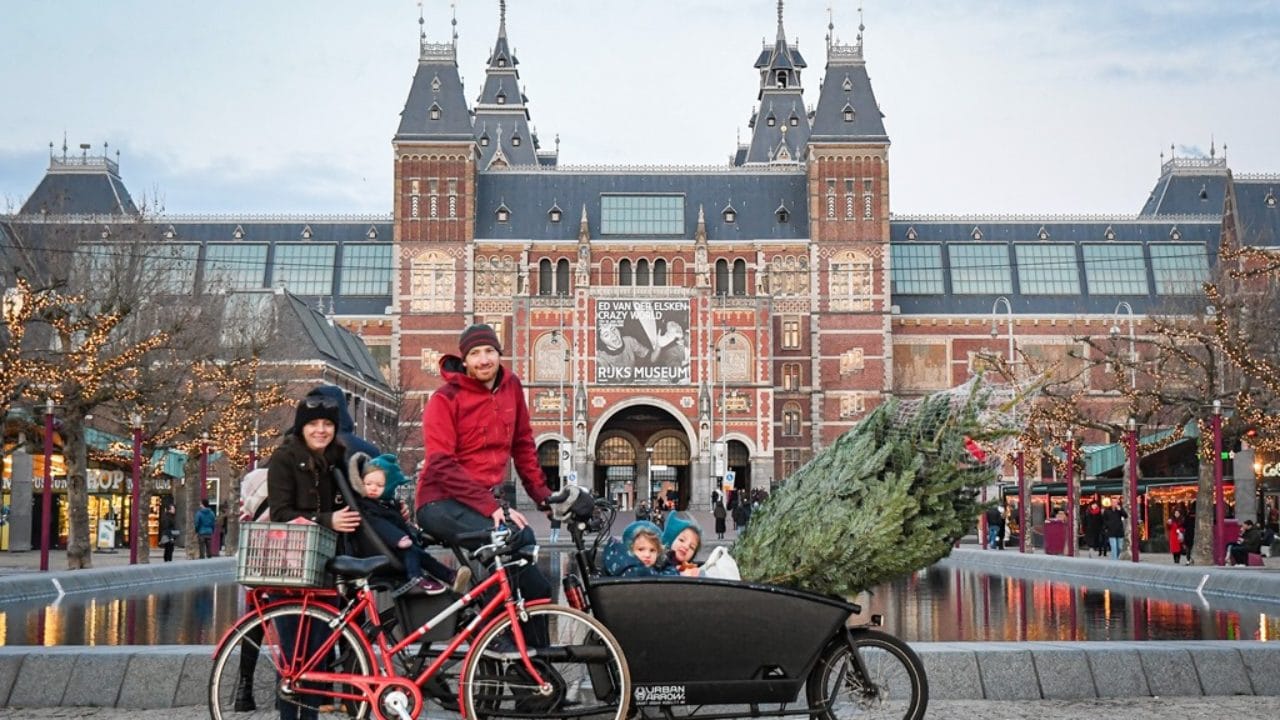 Getting the Christmas Tree Home via Bike: 2023 Edition | DC Rainmaker