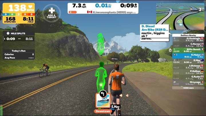 Zwift Rolls out Running Pace Partners: First impressions | DC Rainmaker