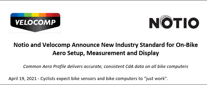 Aero Sensor Companies Start Own Common Aero Device Profile: Got Tired ...