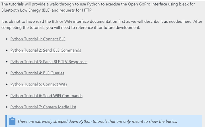 GoPro Announces New ‘Open GoPro’ API for 3rd Party Apps/Devices | DC ...