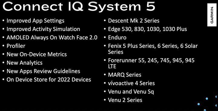Garmin’s Connect IQ Platform Updates: A Round-Up | DC Rainmaker