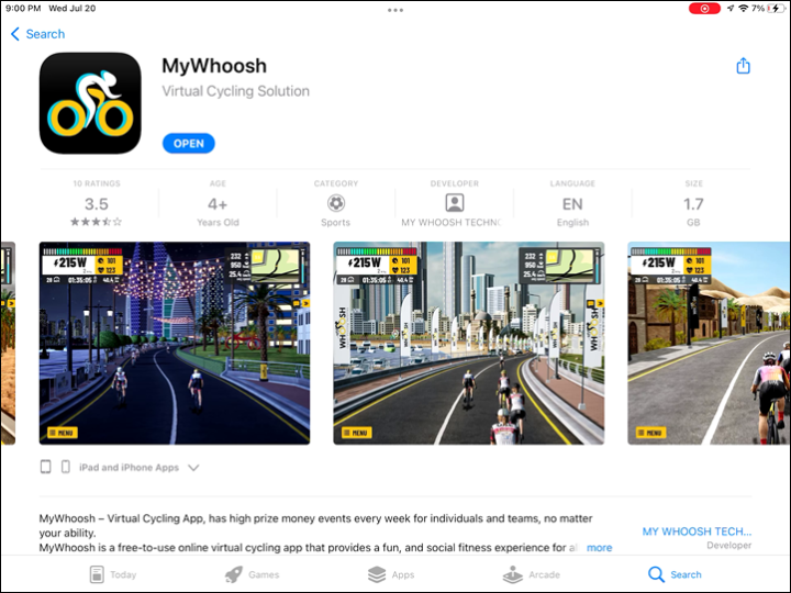 A Look at MyWhoosh Indoor Cycling App: A First Ride Explainer | DC ...