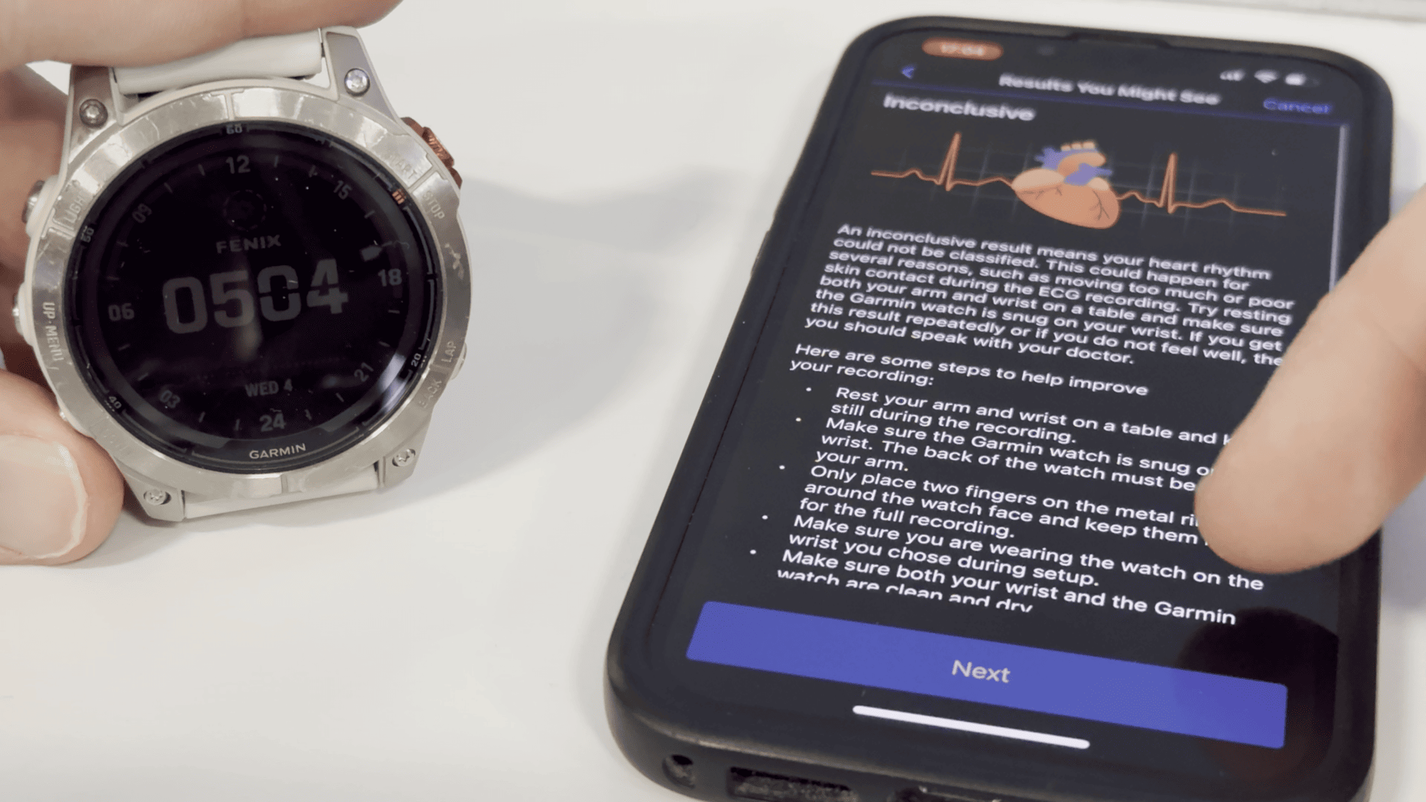 How to use Garmin ECG Feature: Fenix 7 Pro, Epix Pro, Fenix 8, and Venu ...