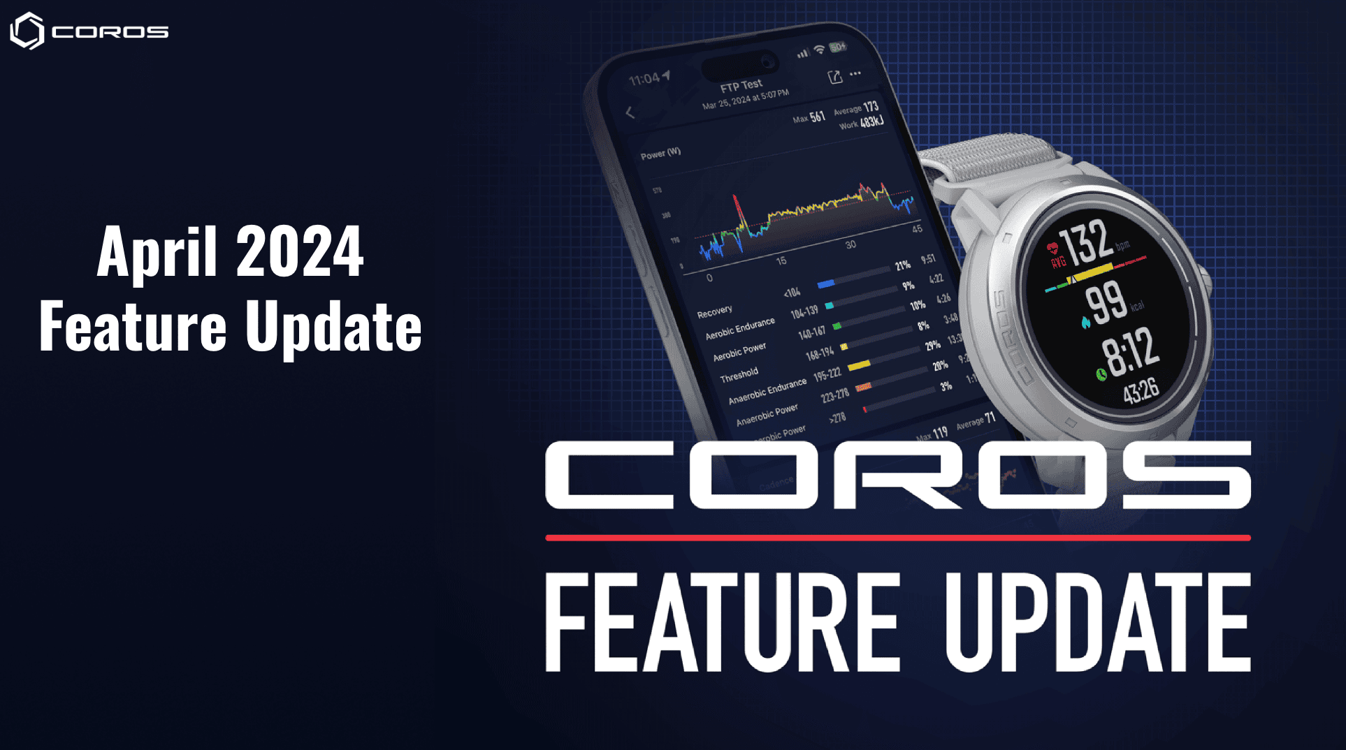 COROS April 2024 Update Adds Slate of New Features | DC Rainmaker