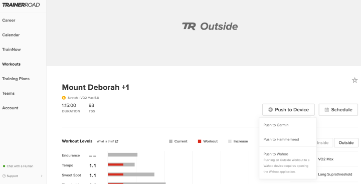 Hammerhead Now Supports TrainerRoad Outside Workouts | DC Rainmaker