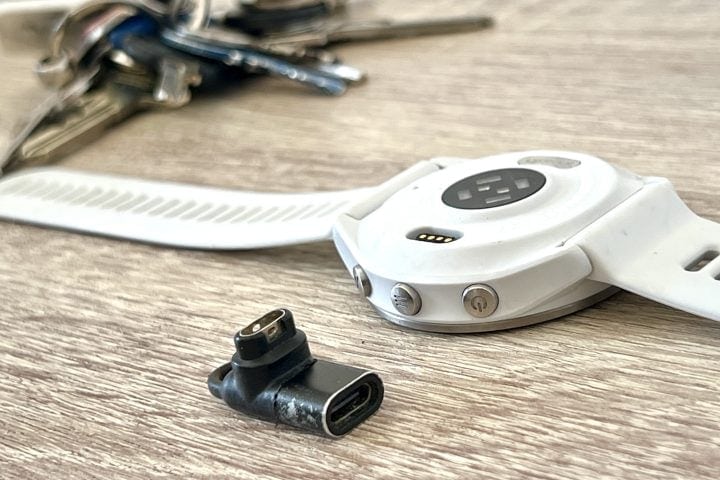 Quick Tips: Tiny Garmin Watch $8 Keyring USB Charger | DC Rainmaker