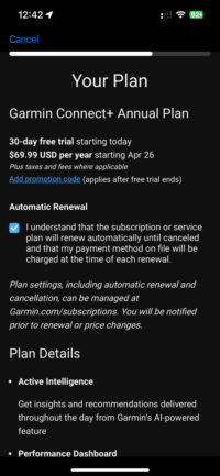 Garmin Connect+ Paid Subscription: Hands-on Thoughts & Analysis