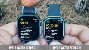 Apple Watch Ultra 3 vs Apple Watch Series 11: Every Difference Detailed | DC Rainmaker