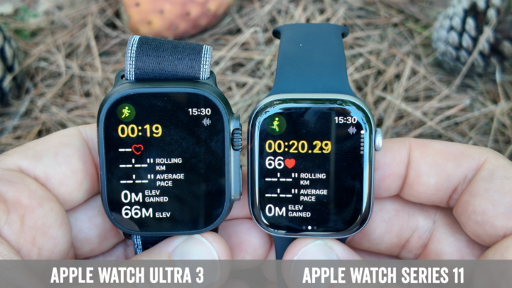 Apple Watch Ultra 3 vs Apple Watch Series 11: Every Difference Detailed | DC Rainmaker