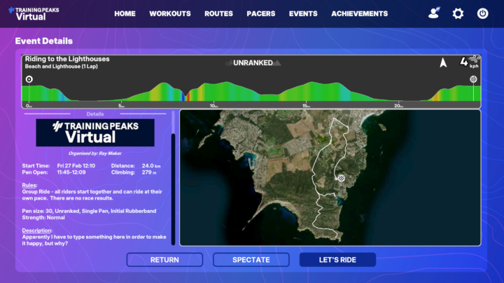 TrainingPeaks Virtual Massively Expands with New GPXplore Feature | DC ...